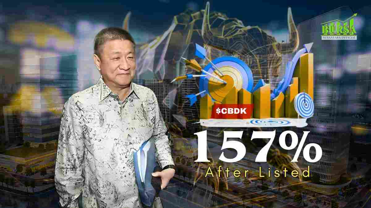 Saham CBDK Tawarkan Potensi Lonjakan 157% Usai Listing
